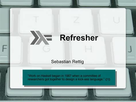 03 Haskell Refresher Quiz Ppt