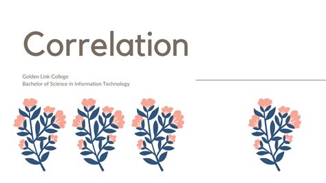 Lesson 5 Correlation Quantitative Methods Of Research Subject Correlation Golden Link