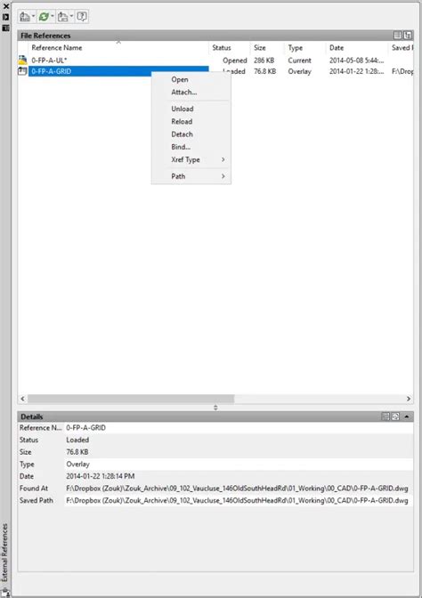 Autocad Tutorial Using Xref Effectively For Grid System On Floor Plans