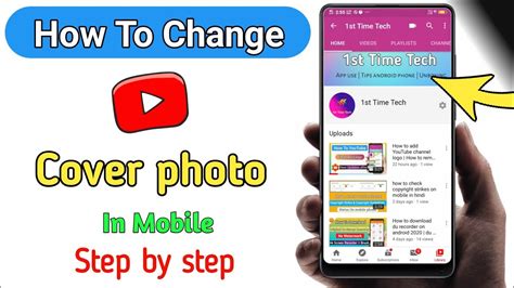 How To Change YouTube Channel Art Cover Photo On Android How To