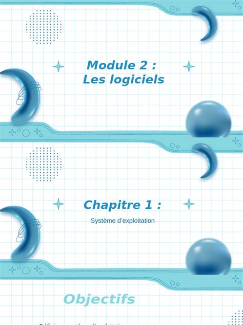Module 2 Chapitre 1 Cours Pdf Système Dexploitation Interface