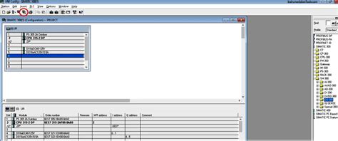 how to create new project using simatic manager siemens plc