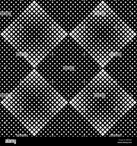 Monochrome Square Pattern Background Black And White Abstract Vector