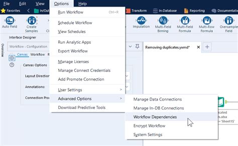 sharing your alteryx workflows the right way the workflow dependencies