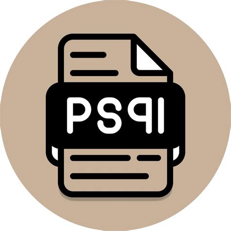 Psql File Type Icon Format Files Or Document Extension Icons In Black Fill Design Style With