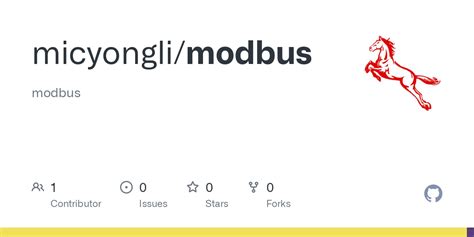 Github Micyongli Modbus Modbus