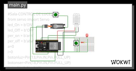 Sala Control Luces Fn Wokwi Esp32 Stm32 Arduino Simulator