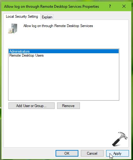 Fix To Sign In Remotely You Need The Right To Sign In Through Remote Desktop Services