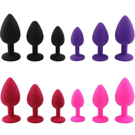 Butt Anal Plug Anal Sex Trainer Silicone Anal Butt Plug Adult Sexy Toys
