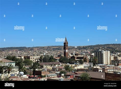 Aerial View Of Asmara In Eritrea Stock Photo Alamy