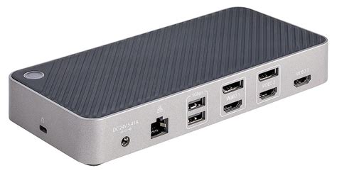 Usb C Triple Monitor Docking Station With Hdmi Displayport Usb Ethernet Startech Cpc