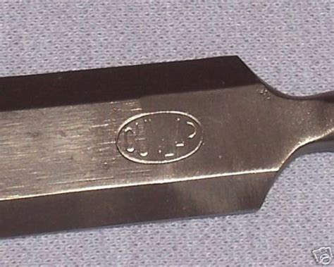 Set Dunlap Germany Bevel Edge Wood Socket Chisel Tool 23433288