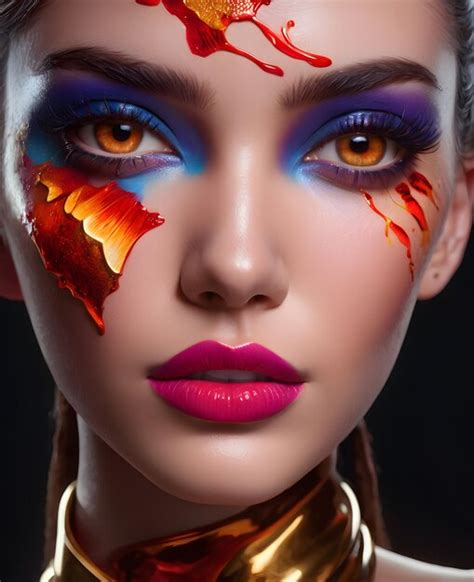 Premium Ai Image Hummingbird Women With Beauty