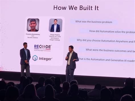 Thiago Pereira On Linkedin Automationanywhere Rpa Generativeai Imagineaustin Recodesolutions