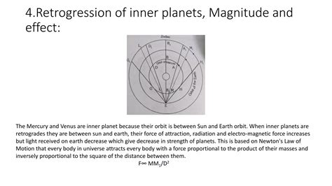 Retrogression Of Planets Pptx