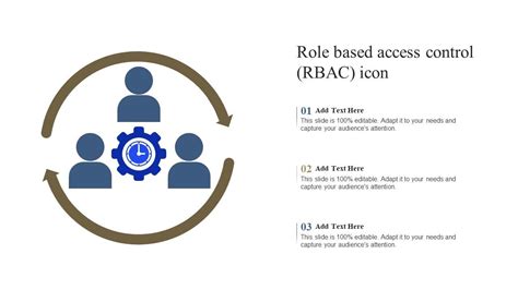 Role Based Access Control Rbac Icon Access Control Brochure Pdf