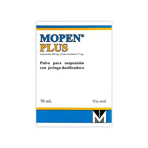 Mopen Plus 400 Mg 57 Mg Polvo Para Suspension X 70 Ml Farmacias Ave Fenix