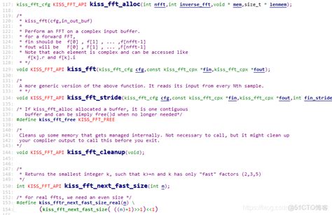 【kissfft】使用过程中的一些坑总结安安爸chris的技术博客51cto博客 【kissfft】使用过程中的一些坑总结安安爸chris的技术博客51cto博客