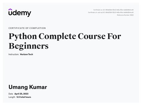 umang kumar on linkedin udemy course completion certificate