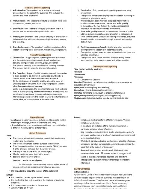 G10 English Q2 Reviewer Pdf Minotaur