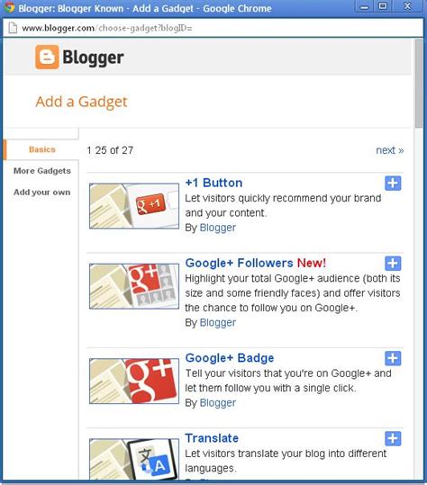 How To Add A Gadget Widgets To Your Blog Blogger Known