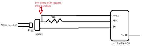 input activates when touched general electronics arduino forum