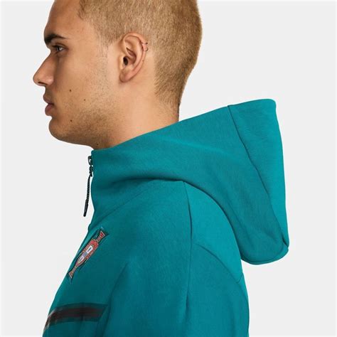 Portugal Hoodie Nsw Tech Fleece Fz Geode Tealsail