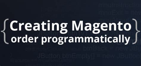 Creating Magento Order Programmatically And Charging Saved Credit Card Scriptbaker
