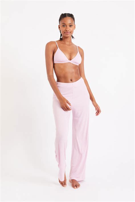 Pink Two Piece Swimsuit Set Lio And Benta Sunrib Banana Moon®