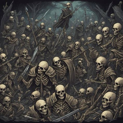 Army Of Skeletons Iii By Sin 1 On Deviantart