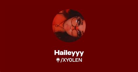 Haileyyy Official Tiktok Instagram Linktree