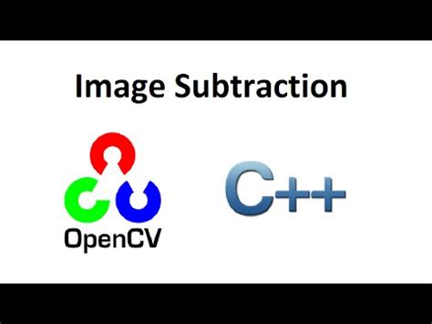OpenCV 3 Image Subtraction C YouTube