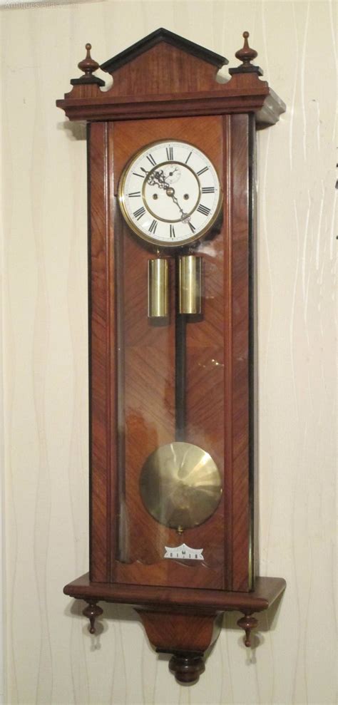 Antique Regulator Wall Clock At Corrina Davis Blog