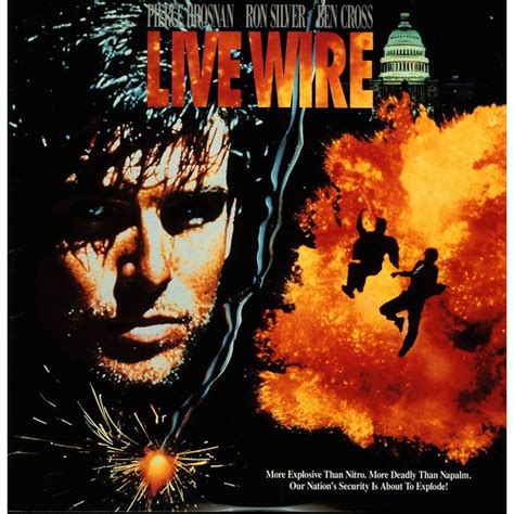 Live Wire Lisa Eilbacher Pierce Brosnan Laserdisc Rare 014381233766 On