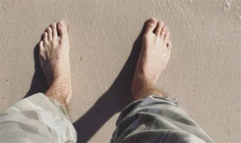Gregg Sulkin Barefoot