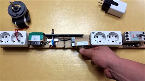 전기합선 스파크 아크 차단 테스트 Youtube