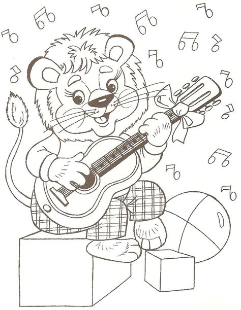 Раскраски По Музыке Для Детей 69 фото
