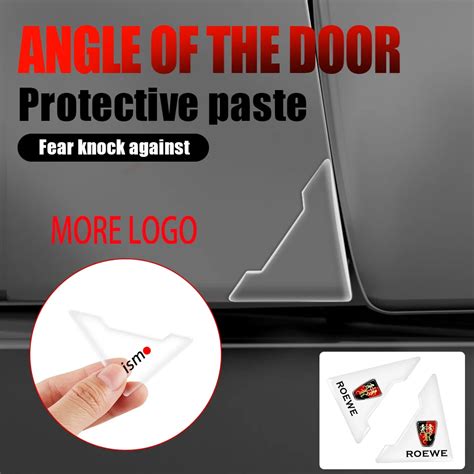 자동차 도어 코너 커버 범퍼 투명 실리콘 충돌 방지 스크래치 프로텍터 현대 I30 I20 투싼 아이오닉 5 용 2 개 Aliexpress