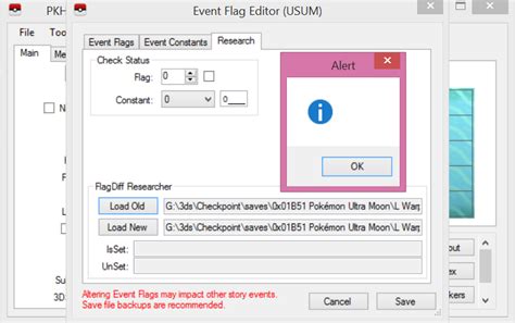event flag researcher not working · issue 2333 · kwsch pkhex · github