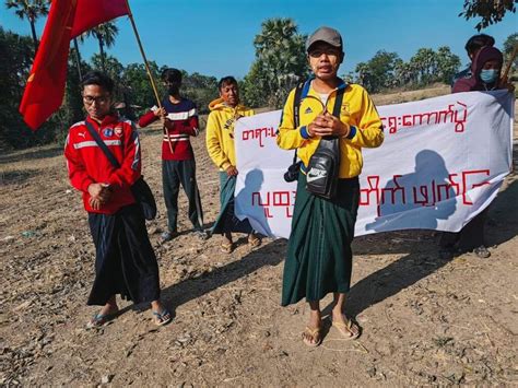 ယင်းမာပင် ဆားလင်းကြီး ရွာပေါင်းစုံ သပိတ် စစ်ကြောင်း ဖက်ဆစ် စစ်တပ် တော်လှန်ရေး ချီတက် ဆန္ဒပ