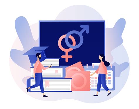 Sexual Health Lesson For Tiny People Sexual Education Concept Contraception And Reproduction