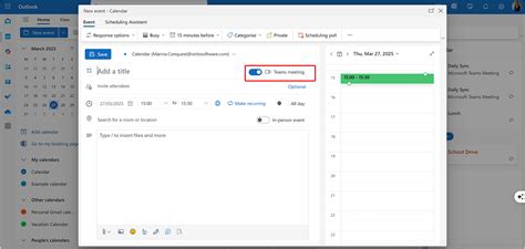 How To Schedule A Teams Meeting In Outlook A Quick Guide