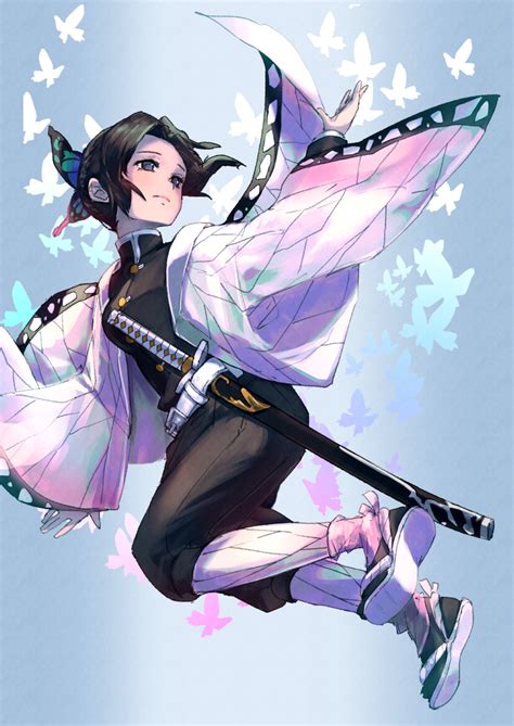 Demon Slayer Shinobu Kocho Kocho Shinobu Wallpaper Demon Slayer Version