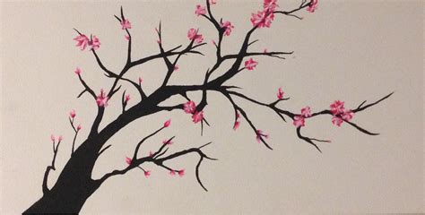 Cherry Blossom Tree Drawing At Getdrawings Free Download