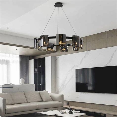 ᐉ Люстра Yj8029 Квадрати скляні плафони G9 8 шт 32965 • Краща ціна в Києві Україні • Купити