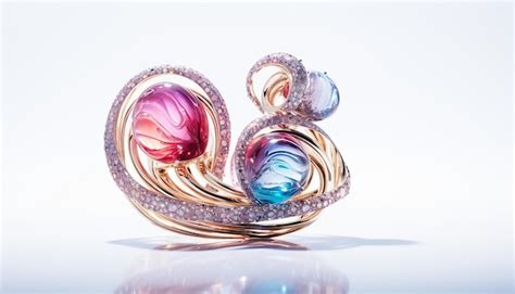 Premium Ai Image Psychedelic Future Jewelry Inspire In Beings Of Other Galaxies