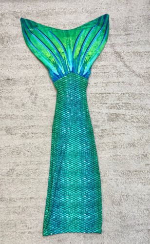 Sun Tail Siren Green Mermaid Tail Monofin Set For Swimming New Ebay