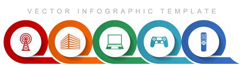기술 아이콘 세트 안테나 사무실 건물 노트북 게임 패드 웹 디자인 및 모바일 응용 프로그램을위한 Tv 리모컨 Eps 10의 평면 디자인 인포 그래픽 벡터 템플릿과 같은 기타