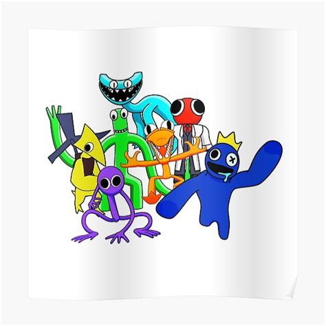 Rainbow Friends Chapter Two Poster For Sale By Thebullishrhino