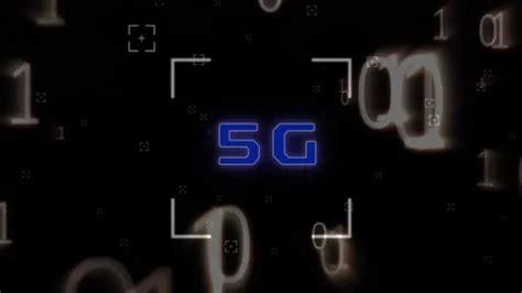 Animation Of 5g Text Binary Coding And Stock Video Pond5